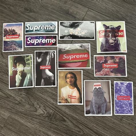 Supreme Stickers Youll Get The Stickers Depop