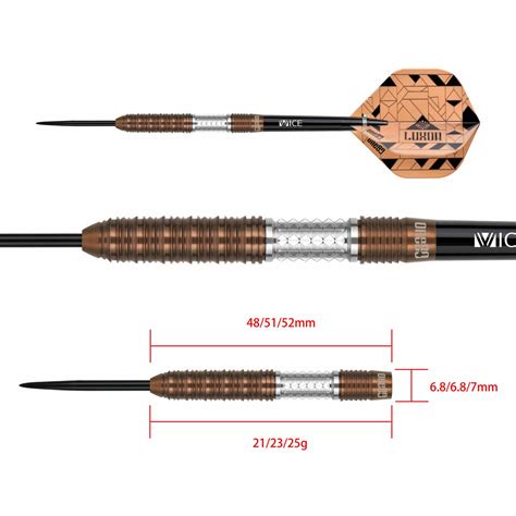 One80 Luxor Darts Steel Tip 90 Tungsten Zeta