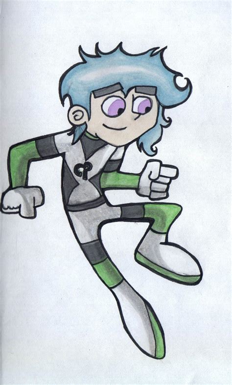 Danny Phantom Oc Chris Paranormal Ghost Half By Ourans Devilish Fun On