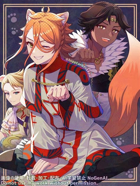 Pandreo Fogado And Bunet Fire Emblem And 2 More Drawn By