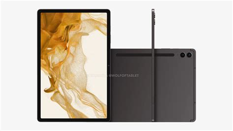 galaxy tab s9 fe and s9 fe plus renders appear ahead…