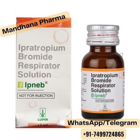 Ipratropium Bromide Respirator Solution 250 Mcg At Rs 47 Bottle In Nagpur