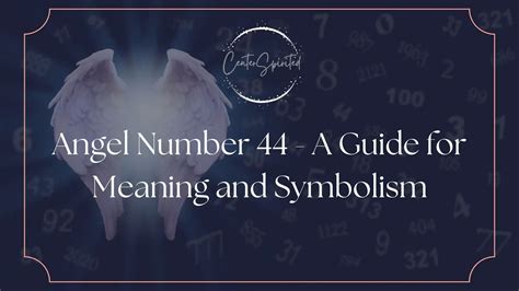 Angel Number 44 A Guide For Meaning And Symbolism