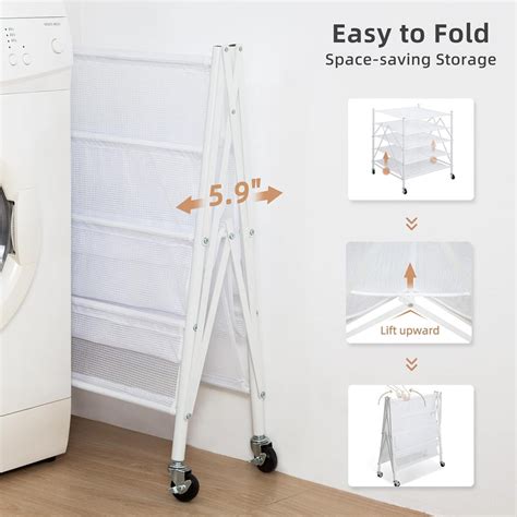 Sweep And Smile Storage Maniac Sweater Drying Rack Mesh Clothes Drying