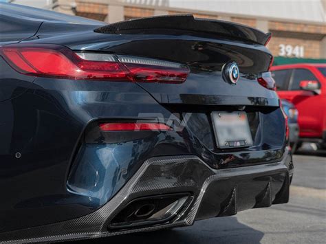 Bmw G14 G15 8 Series 3d Style Full Carbon Fiber Diffuser — Manji