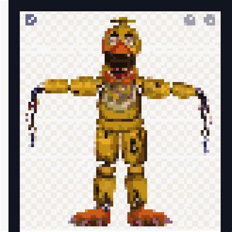 Withered Chica By Pixelagent On Deviantart Withered Chica By Pixelagent On Deviantart