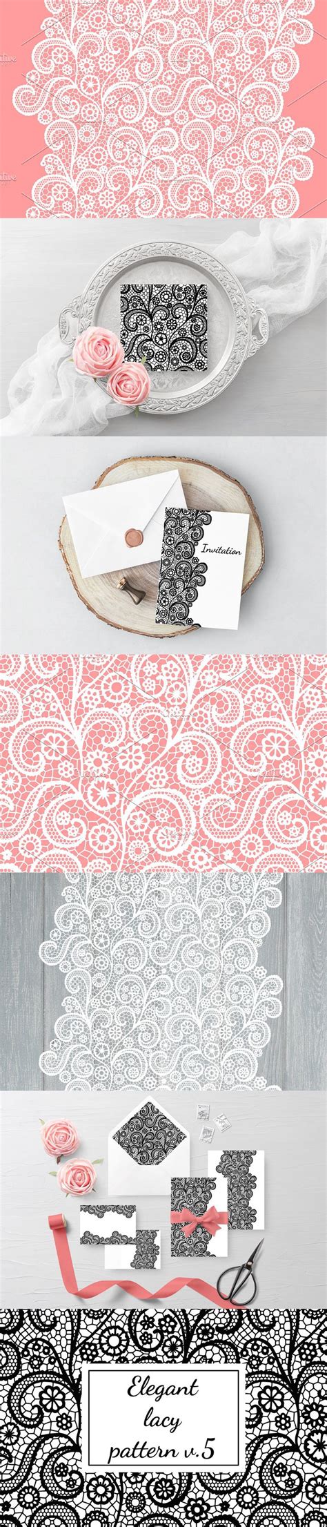 Elegant Lacy Pattern V 5 Pattern Elegant Lacy