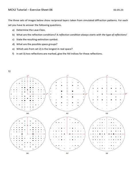 Mch2 Exercise Sheet 06 Pdf Applied And Interdisciplinary Physics Physical Sciences