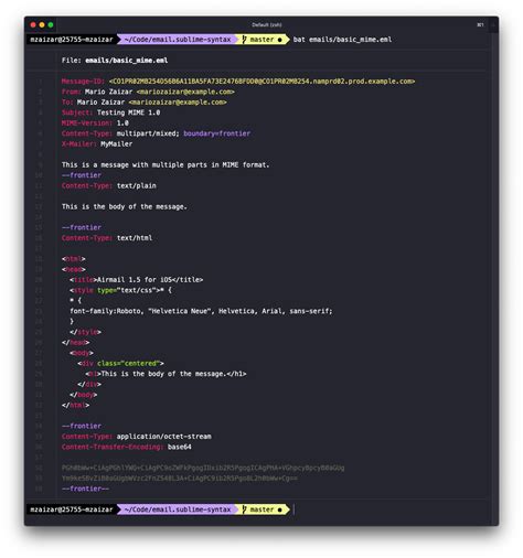 GitHub Mariozaizar Email Sublime Syntax Email Syntax Highlighting For Sublime Text Editor
