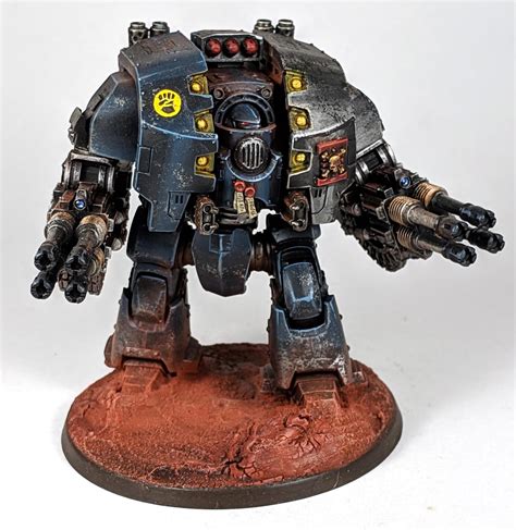 Brush Wizard Miniature Monday Leviathan Dreadnought