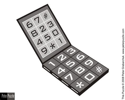 Mobile Digits Puzzle Solution