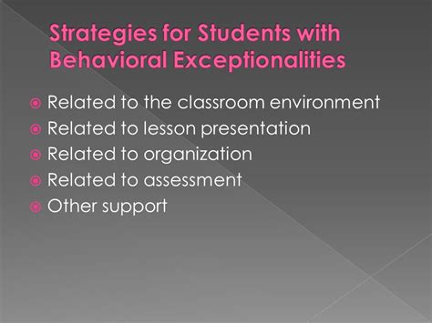 Behaviour Exceptionality Ppt Video Online Download