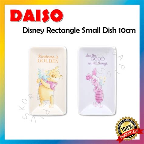 Daiso Disney Rectangle Small Dish 10cm Shopee Malaysia