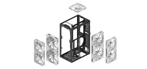 Buy SSUPD Meshroom S V1 Mini ITX Case Black With PCI E 4 0 Cable SSU MESH S BK PCI4 PC Case