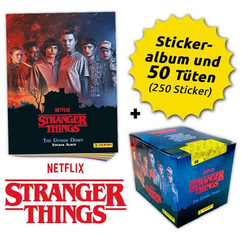 Stranger Things Stickerkollektion Mega Bundle Für 4099€