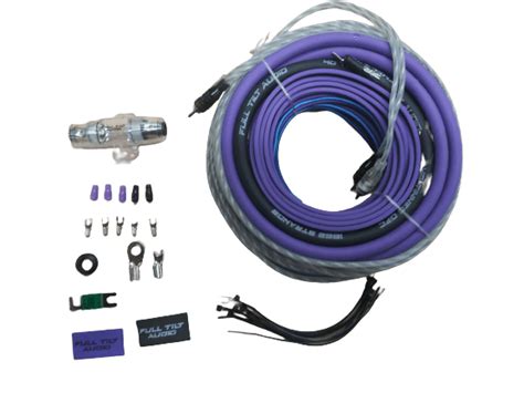 Full Tilt Audio 4 Awg Ofc Amplifier Wire Kits Sundown Audio