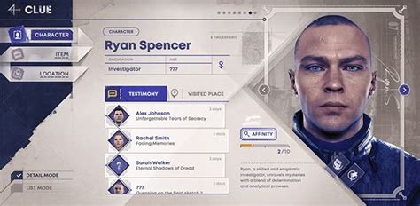 detective adventure game ui game ui game ui design game interface