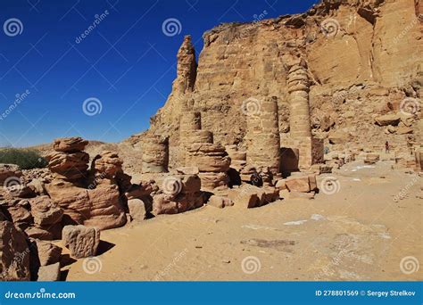 Ancient Temple Of Pharaoh In Jebel Barkal Sudan Nubia Stock Image