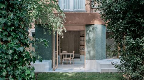 Conform Architects Models Green Terrazzo Flat Extension On Bay Windows