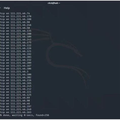 sample of scanning results a nmap b zmap and c massccan