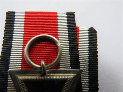 Iron Cross Second Class Ring Stamped Malcolm Wagner Militaria