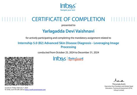 Ai Machinelearning Infosysspringboard Internshipexperience Deeplearning Imageprocessing
