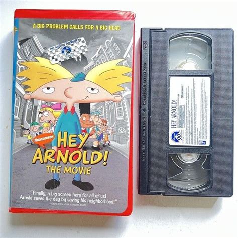 Vhs Hey Arnold The Movie 2002 Nickelodeon Nickelodeon Vhs Hey Arnold