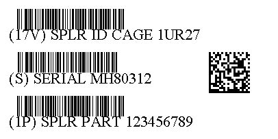 UID Labels IUID Labels Comply With Mil Std Pre Printed