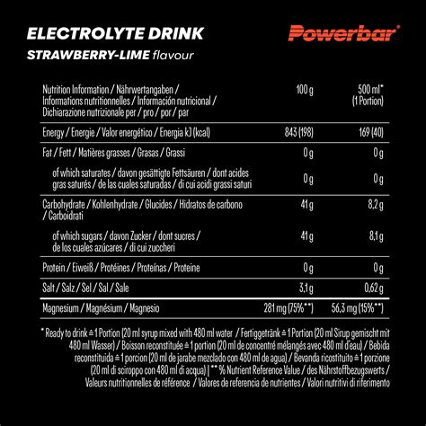 Hochwertiges Electrolyte Drink Konzentrat Powerbar® Online Shop