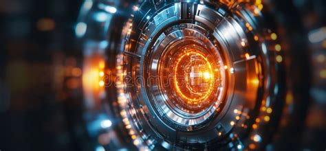 Exploring Quantum Computing Concepts Like Qubits And Entanglement In Advanced Tech Stock Image