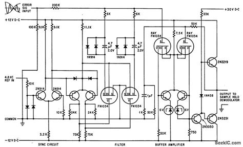 Servo Frequency Compensation Electrical Equipment Circuit Circuit Diagram