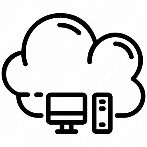 Cloud Computing Storage Online Network Device Technology Icon Download On Iconfinder