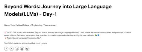 Vantakula Satya Kiran On Linkedin Nlp Ai Ml Gdsc Beyondwords Llm