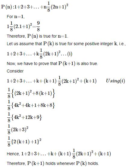 chapter 4 principle of mathematical induction questions answers