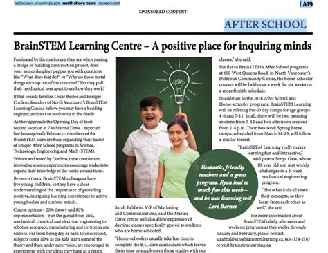 Stem Learning Centre A Positive Place For Inquiring Minds Nsn Jan 20th
