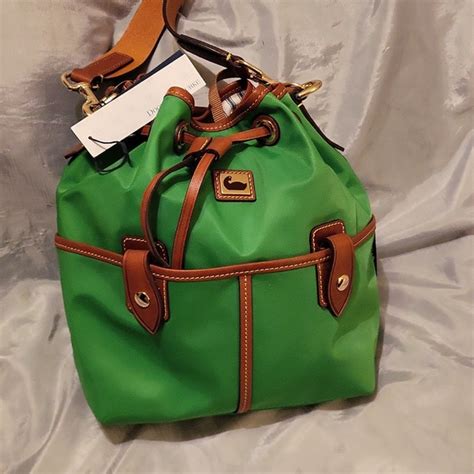 Dooney And Bourke Bags Dooney Bourke Green Bucket Bag Bnwt Poshmark