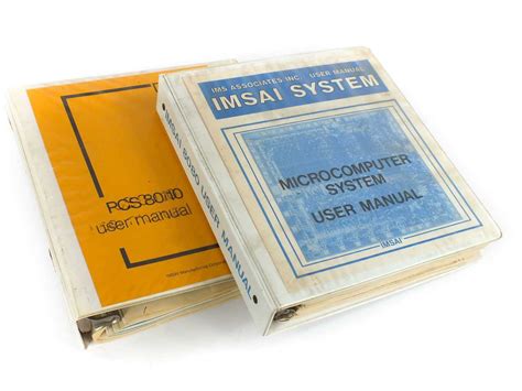 Imsai 8080 Microcomputer System With Manuals And 2 Siemens Fdd 100 8d 8