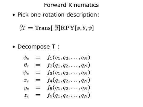 Ppt Inverse Kinematics Powerpoint Presentation Free Download Id