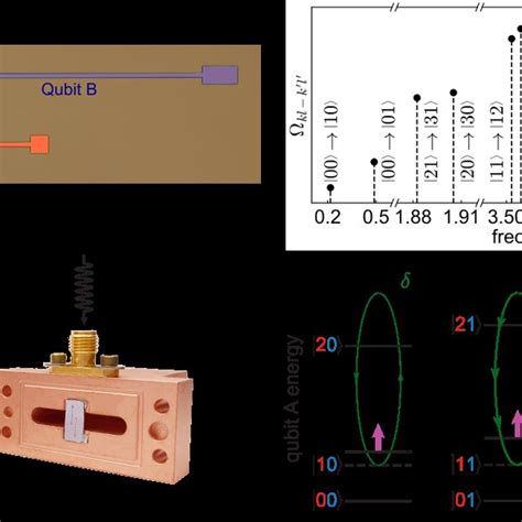 Differential Ac Stark Shift In A Two Fluxonium Circuit A False Color