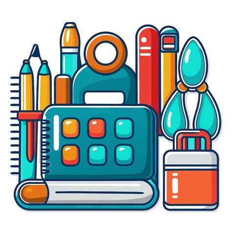 Back To School Doodle Premium Ai Generated Vector