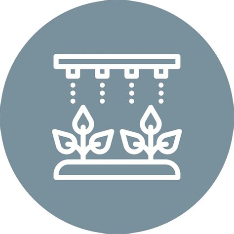 Premium Vector Irrigation Vector Illustration Style