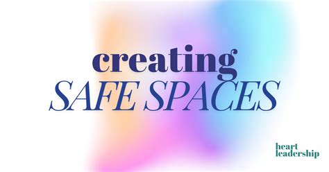 creating safe spaces