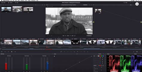 custom monochrome effects in davinci resolve by mark spencer provideo