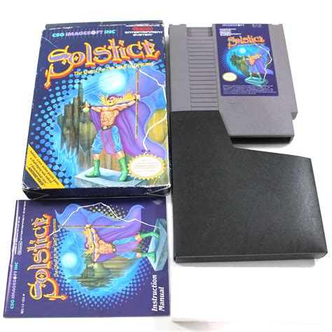 Solstice Complete Original Nes Nintendo Game