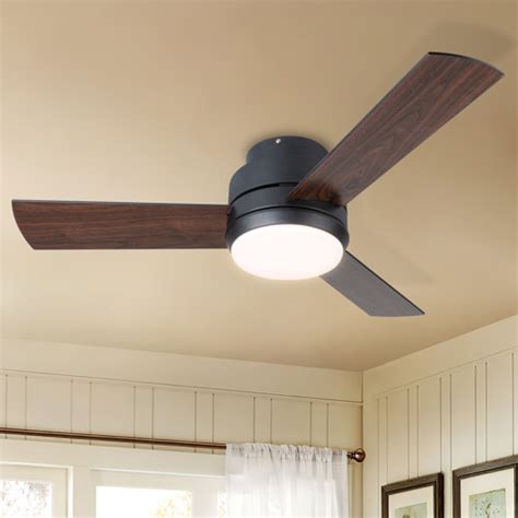 Mercer41 Arielmarie 42 Flush Mount Ceiling Fan With Light，outdoor