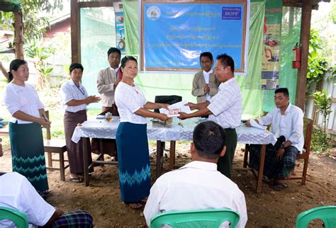 မိုးညှင်းမြို့၌ ၂၀၂၄ ခုနှစ် မိုးရာသီစိုက်ပျိုးစရိတ်ချေးငွေ ပေးအပ်ပွဲကျင