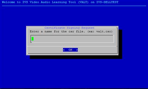 Generate A Csr Ivs Wiki