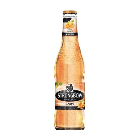 Bebida Alcohólica Strongbow De Manzana Sabor A Miel 330 Ml Bodega