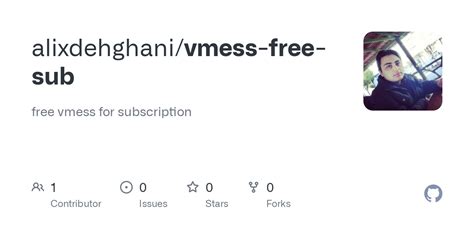 Github Alixdehghanivmess Free Sub Free Vmess For Subscription
