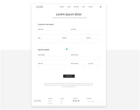 Free Web Wireframing Ui Kit Fast Functional Wireframing Justinmind